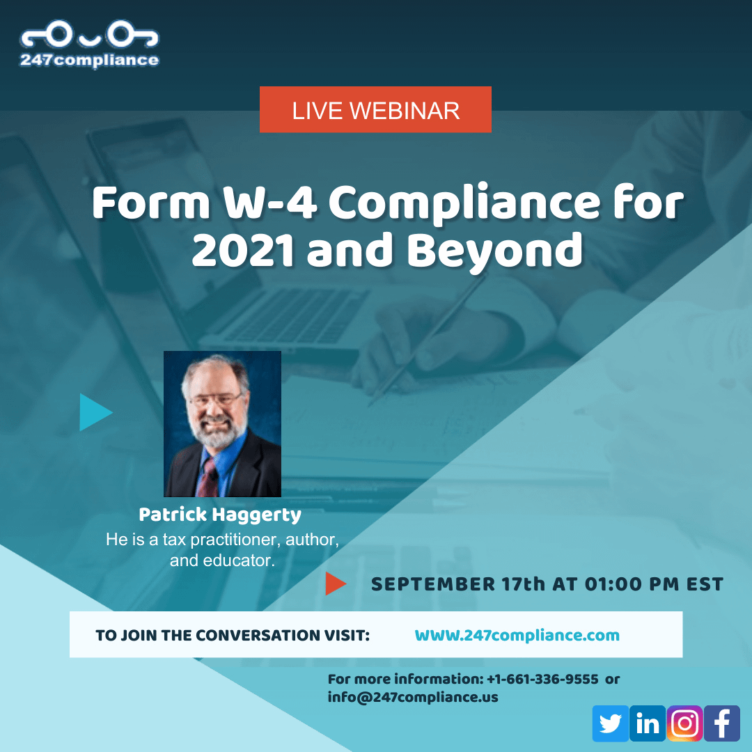Form W 4 Compliance For 2021 And Beyond Engage For Success